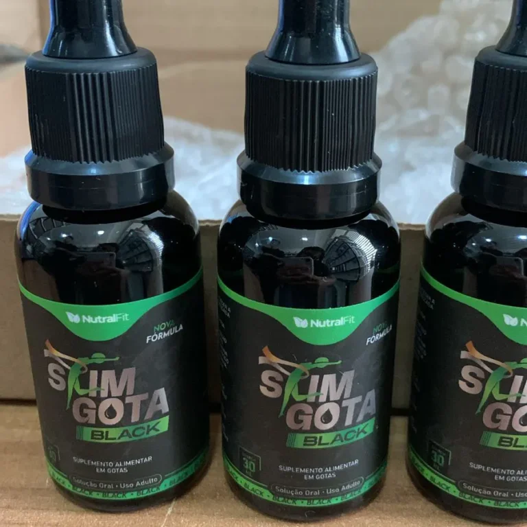 Slim Gota Black – Suplemento Alimentar em Gotas – 30ml - Vitalizze Shop